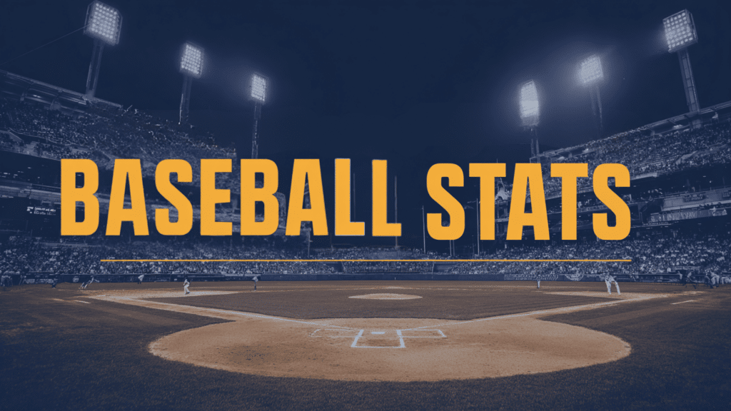 Understanding Baseball Stats: The Basics - Concord p2c